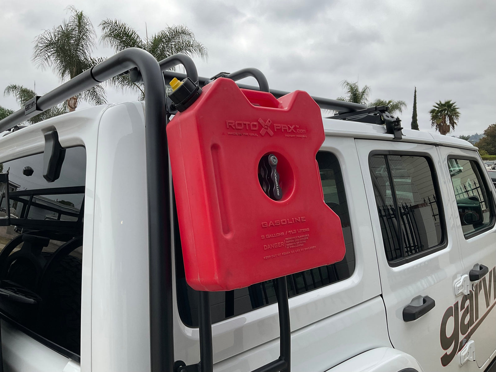 Shop Jeep Wrangler JL and JK Rotopax Mounts at Garvin Industries, LLC